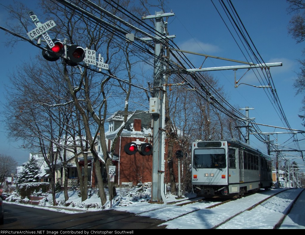 PAT 4237 coming south on the 42 to Dormont Junction